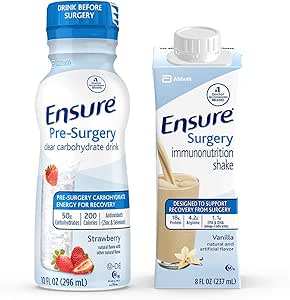 Amazon.com: Ensure Surgery Perioperative 5-Day Bundle with 3 Ensure Pre ...