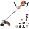 Amazon.com : PROYAMA 42.7cc 2-Cycle Gas Powred Weed Eater Weed Trimmer ...