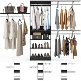 Amazon.com: Armocity 96'' Closet System, 8FT Walk In Closet Organizer ...