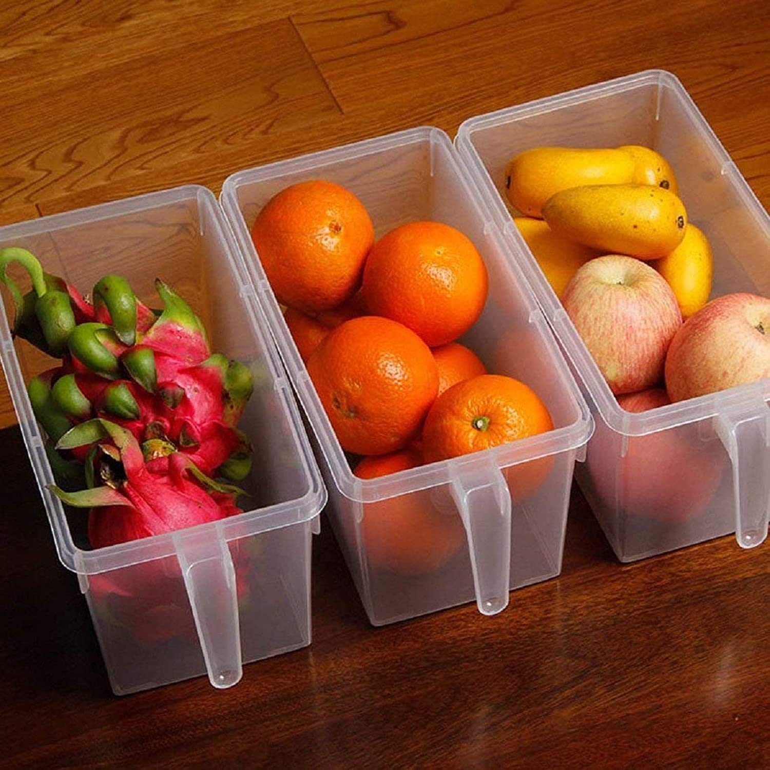 Vedvit | Premium Plastic Kitchen Storage Container with Handle Set for ...