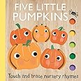 Amazon.com: Touch and Trace Nursery Rhymes: Five Little Pumpkins ...