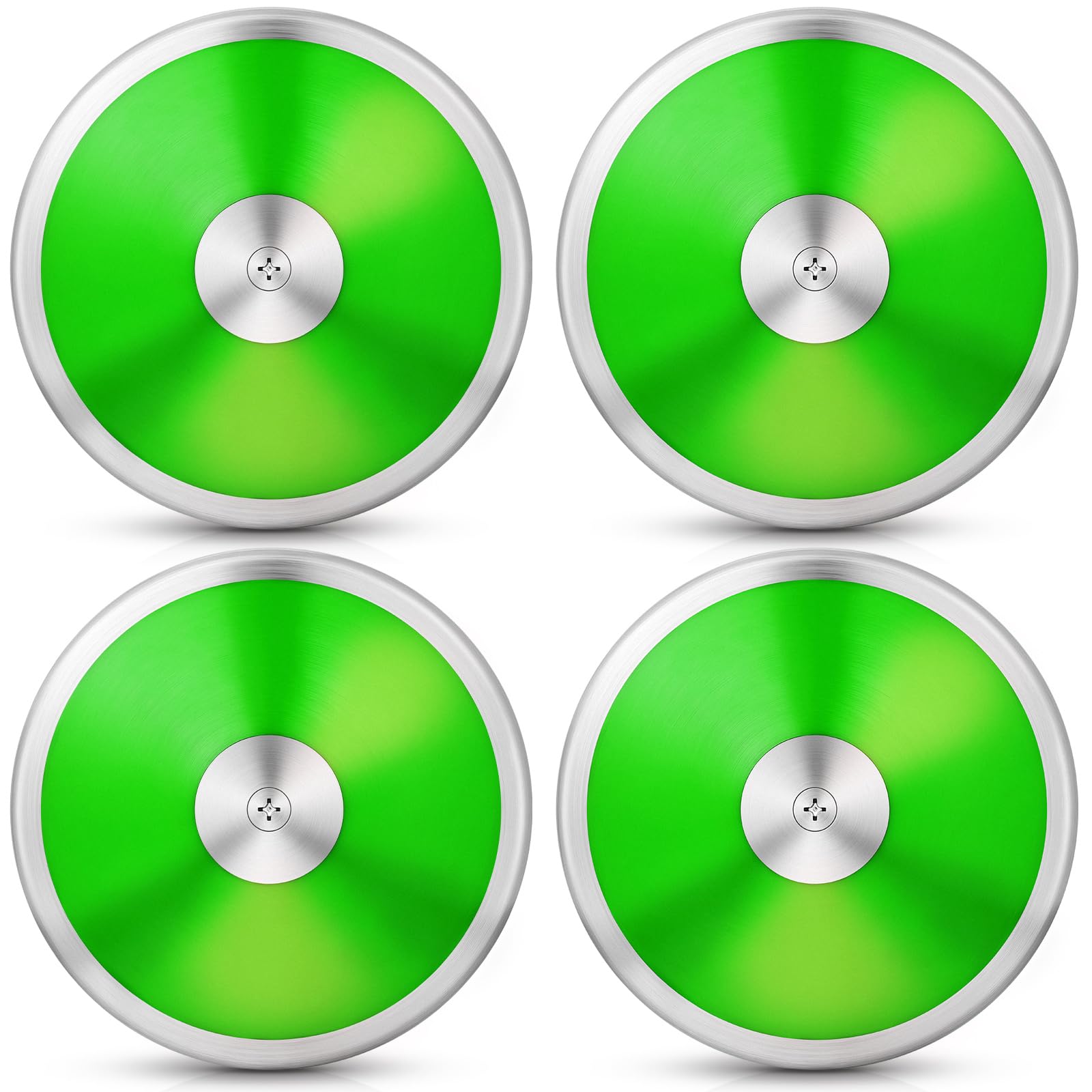 Wettarn 2 Pcs 1 kg Sports Training Discus Man Women Discus Track and ...