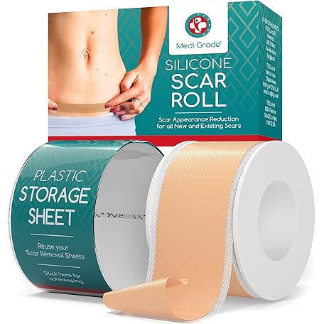 Mua Medi Grade - Silicone Scar Plaster Roll [2m], Silicone Plaster for ...
