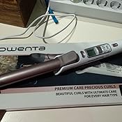Rowenta CF3460 Precious Curl - Rizador con recubrimiento Keratin and shine, temperatura hasta ...