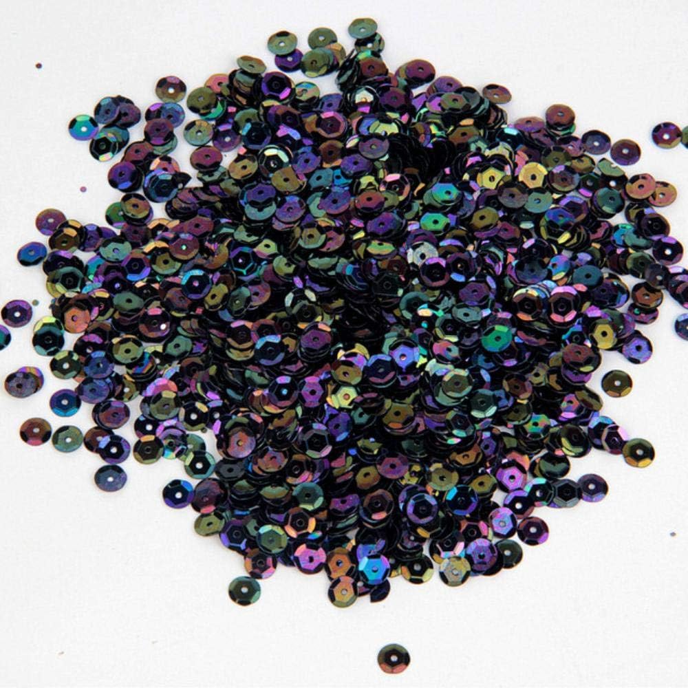 Amazon.de: Runde Pailletten-Pailletten, PVC, lose Pailletten, 4 mm, 5 ...