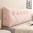 Amazon.com: TESICA Bed Wedge Headboard Pillow Twin College Dorm Reading ...