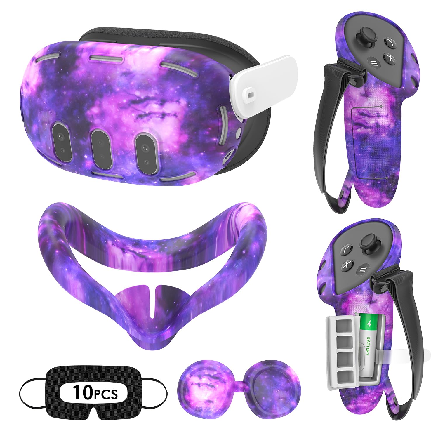 Tyasoleil VR Silicone Case for Meta Quest 3, Design Upgraded ...