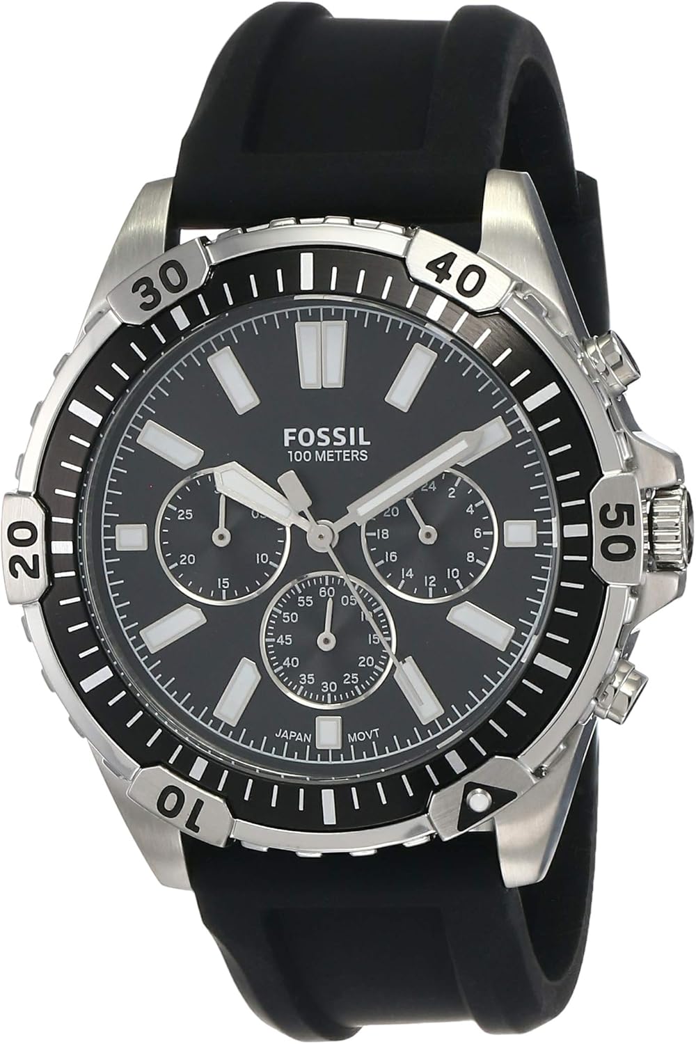 Buy Fossil Analog Black Dial Men's Watch-FS5624 at Amazon.in