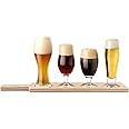 Amazon.com | Beer Tasting 6 Piece Set | Beer Glass Gift Set for Beer ...