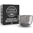 Amazon.com : Stainless Steel Shaving Soap Bowl- Shaving Mug for Shave ...