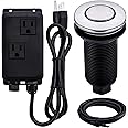 SINKINGDOM Sink Top Garbage Disposal Air Switch Kit with Long Button ...