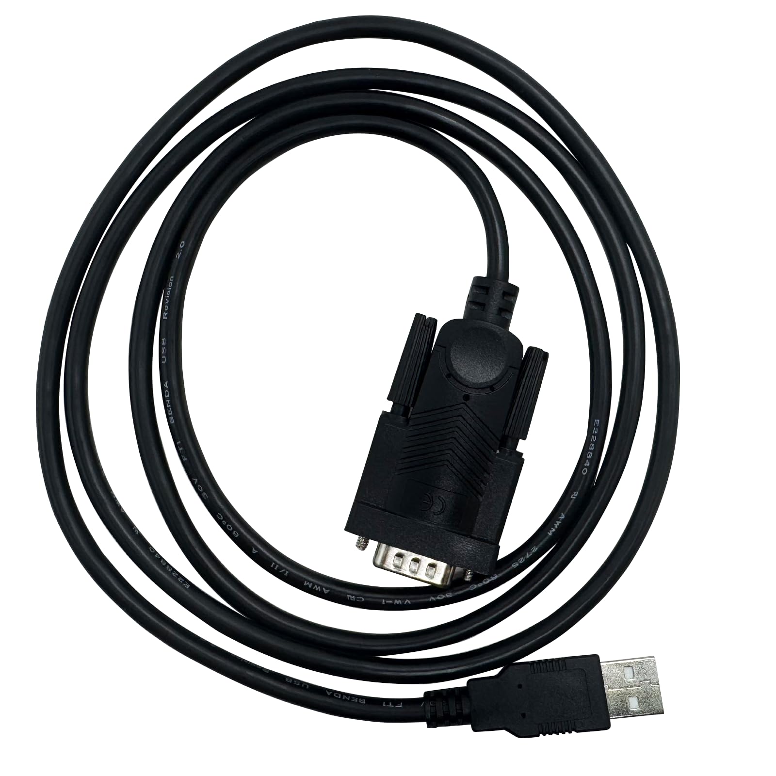 USB to RS232, Universal Serial Adapter Wire with Chipset, USB 2.0 to ...