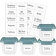 Amazon.com: Mintitude Waterproof Storage Stickers for Organizing Bins ...