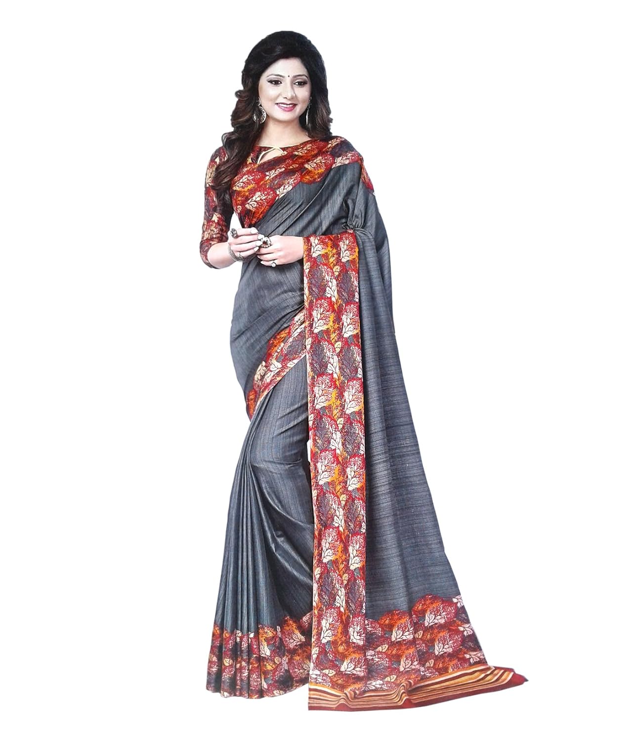 Buy Happy Box Saleti Colour Silk Saree Super Quality at Amazon.in