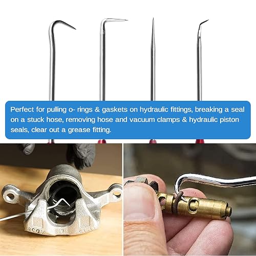Hydraulic Tools 5 Pcs Hydraulic Seal Installation Tool Kit, Hydraulic ...