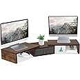 Amazon.com: TEAMIX 3 Shelf Monitor Stand Riser With Drawer - Length and ...