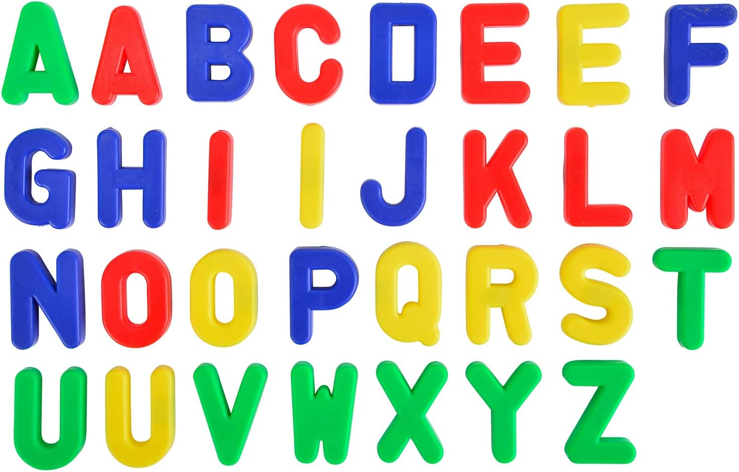 31x Magnet Großbuchstaben - Buchstaben Alphabet ABC Lern Spielzeug ...