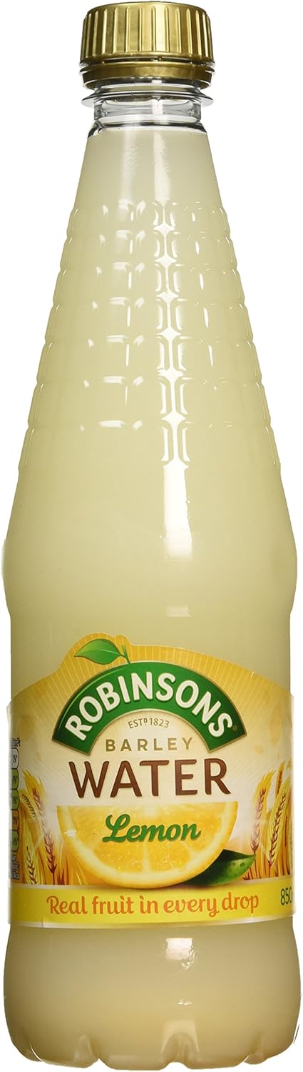 Robinsons Lemon Barley Water Fruit Drink Bottle 850 ml (Pack of 8 ...