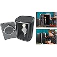 Amazon.com: Rockville ISOBOX Sound Isolation Box with Mic Stand and Pop ...