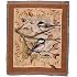 Amazon.com: Simply Home Autumn Chickadee Tapestry Toss Pillow USA Made ...