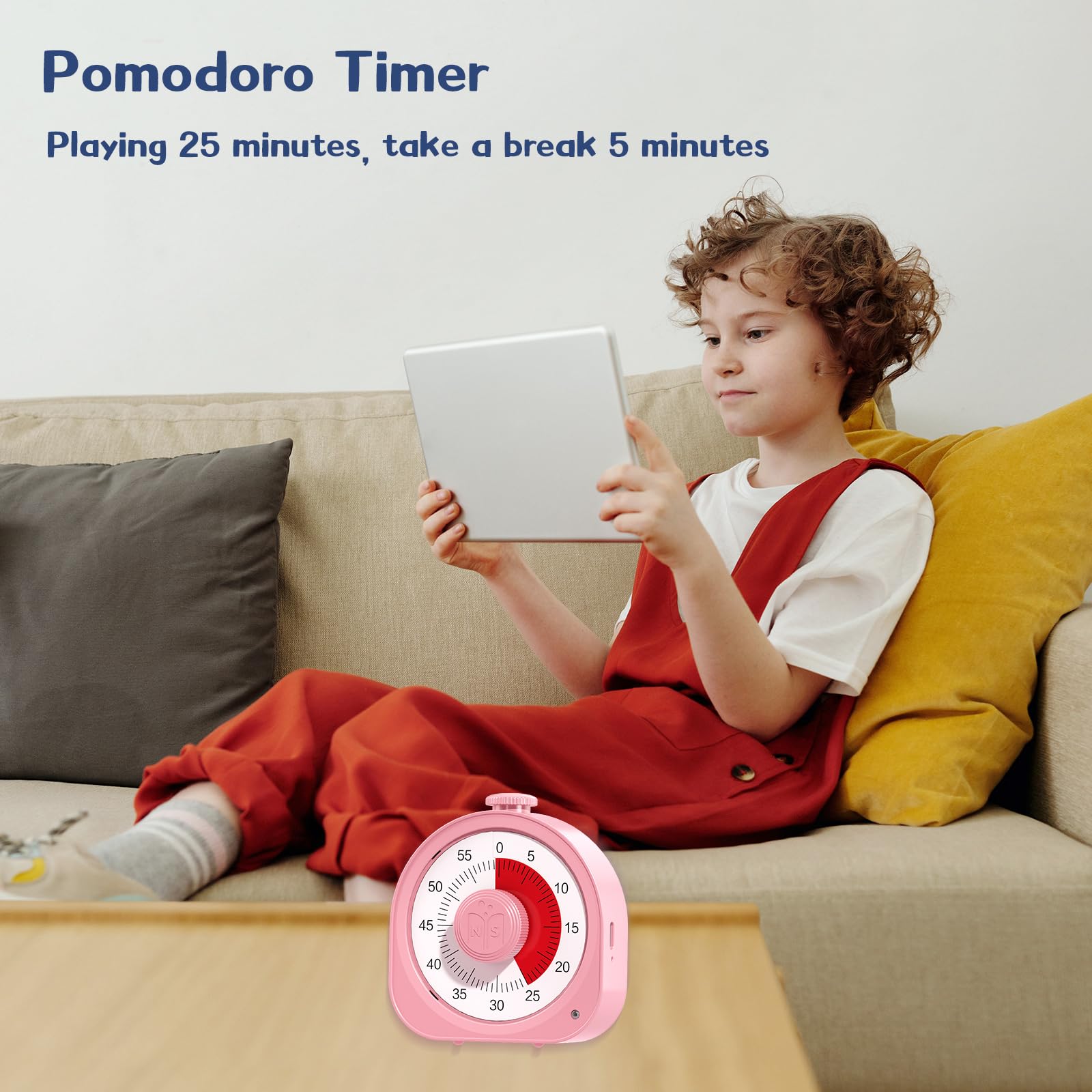 Mua ZZWS Visual Timer for Kids- Rechargeable Toddler Timer Visual ...