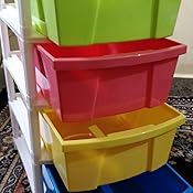Aristo Houseware Plastic 4-Drawer Rack (38x30x60.90cm, Multicolour ...