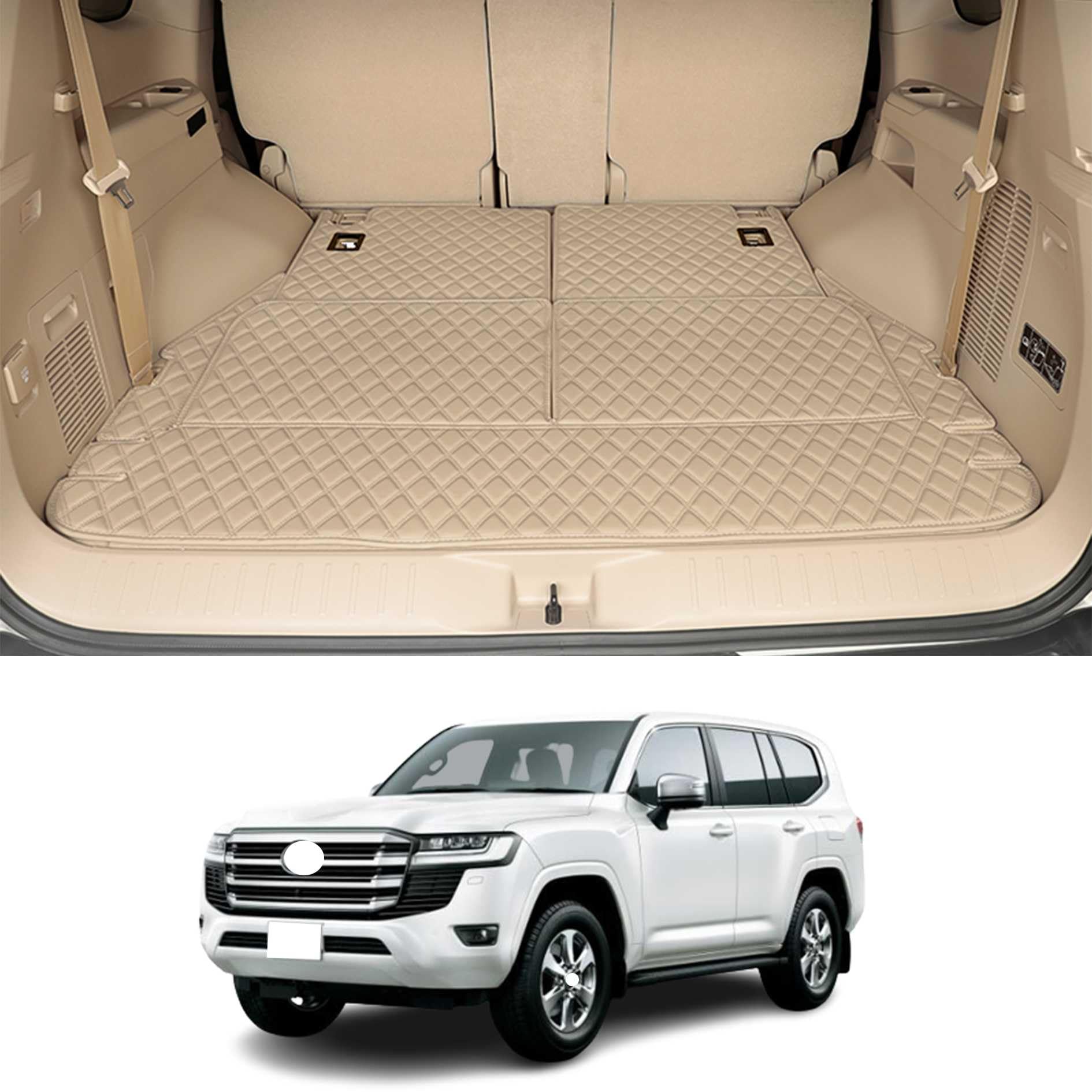 Mua Toyota Land Cruiser 300 Series Trunk Mat, Suitable for Land Cruiser ...