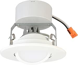 Amazon.com: Lithonia Lighting Lithonia 4G1MW LED M6 4-Inch Matte White ...