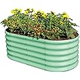 Amazon.com: Land Guard 18“ Tall 4×2ft Galvanized Raised Garden Bed Kit ...