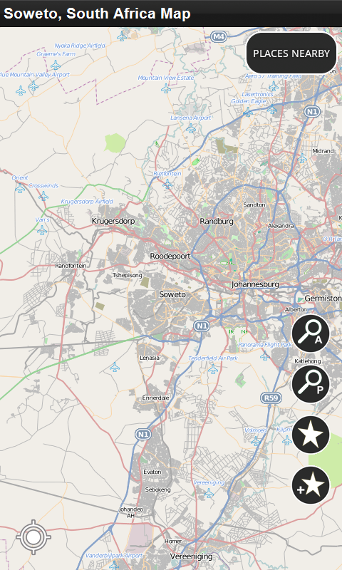Soweto, South Africa - Offline Map:Amazon.com:Appstore for Android