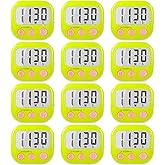 Amazon.com: 6 Pack Digital Kitchen Timers for Cooking Magnetic Timer ...