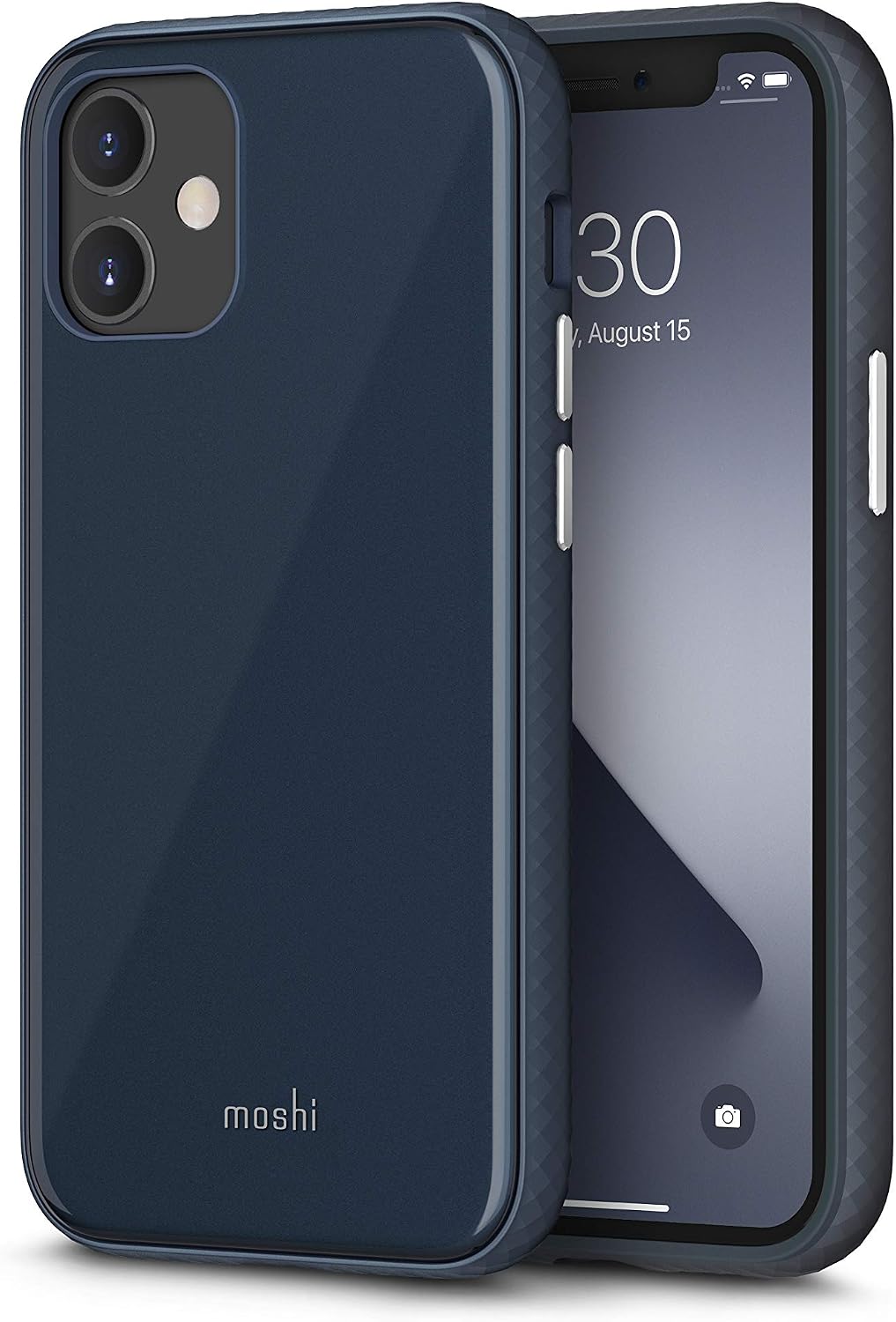 Amazon.com: Moshi iGlaze Hardshell Case Compatible with iPhone 12 Mini ...