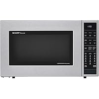 Amazon.com: Sharp SMC1585BS 1.5 cu. ft. Microwave Oven with Convection ...