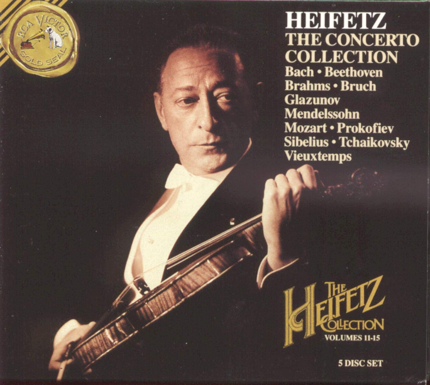 Heifetz-Collection Vol. 11-15 (Concerto Collection) - Heifetz 11-15 ...