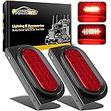 Amazon.com: Partsam 2pcs Waterproof 6" inch Oval Sealed Stop Turn Tail ...