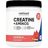 Amazon.com: Nutricost Creatine + Aminos 30 Servings (Fruit Punch ...