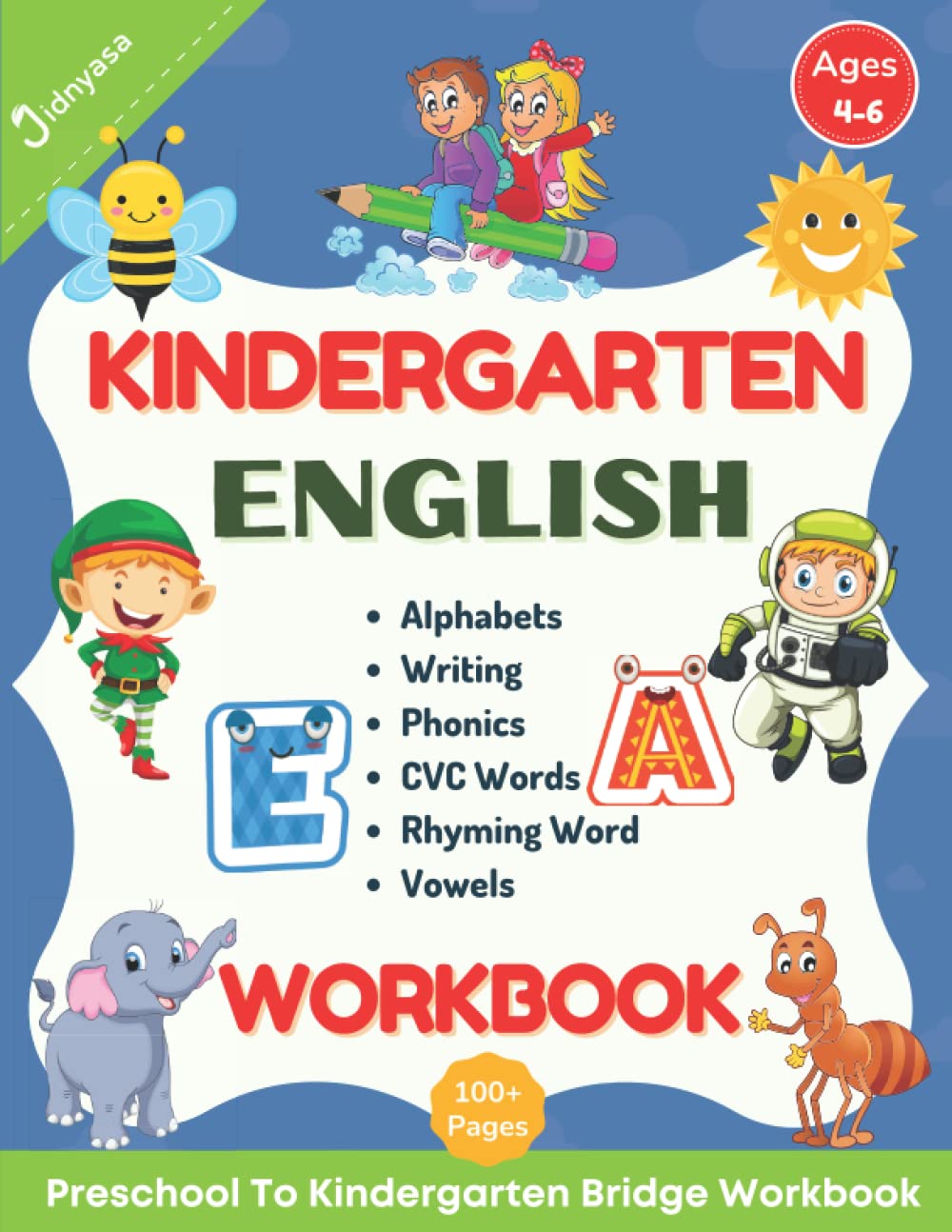 Mua Kindergarten English Activity Workbook: Preschool To Kindergarten ...