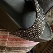 Amazon.com | FitFlop Women's Rokkit Crystal Slide Sandal | Slides