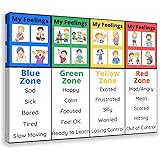 Amazon.com: MYLU Emotional Management Zones Of Regulation Educational ...