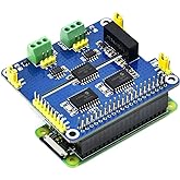 Amazon.com: Waveshare 2-Channel Isolated CAN FD Expansion HAT, Compatible with Raspberry Pi 5/4B ...