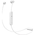Amazon.com: Sony WI-C300 Wireless In-Ear Headphones, White (WIC300/W ...