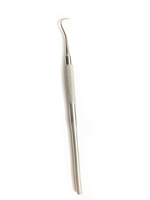 Amazon.com: ARSUK Dental Flat Probe Curved Pointed Stainless-Dental ...