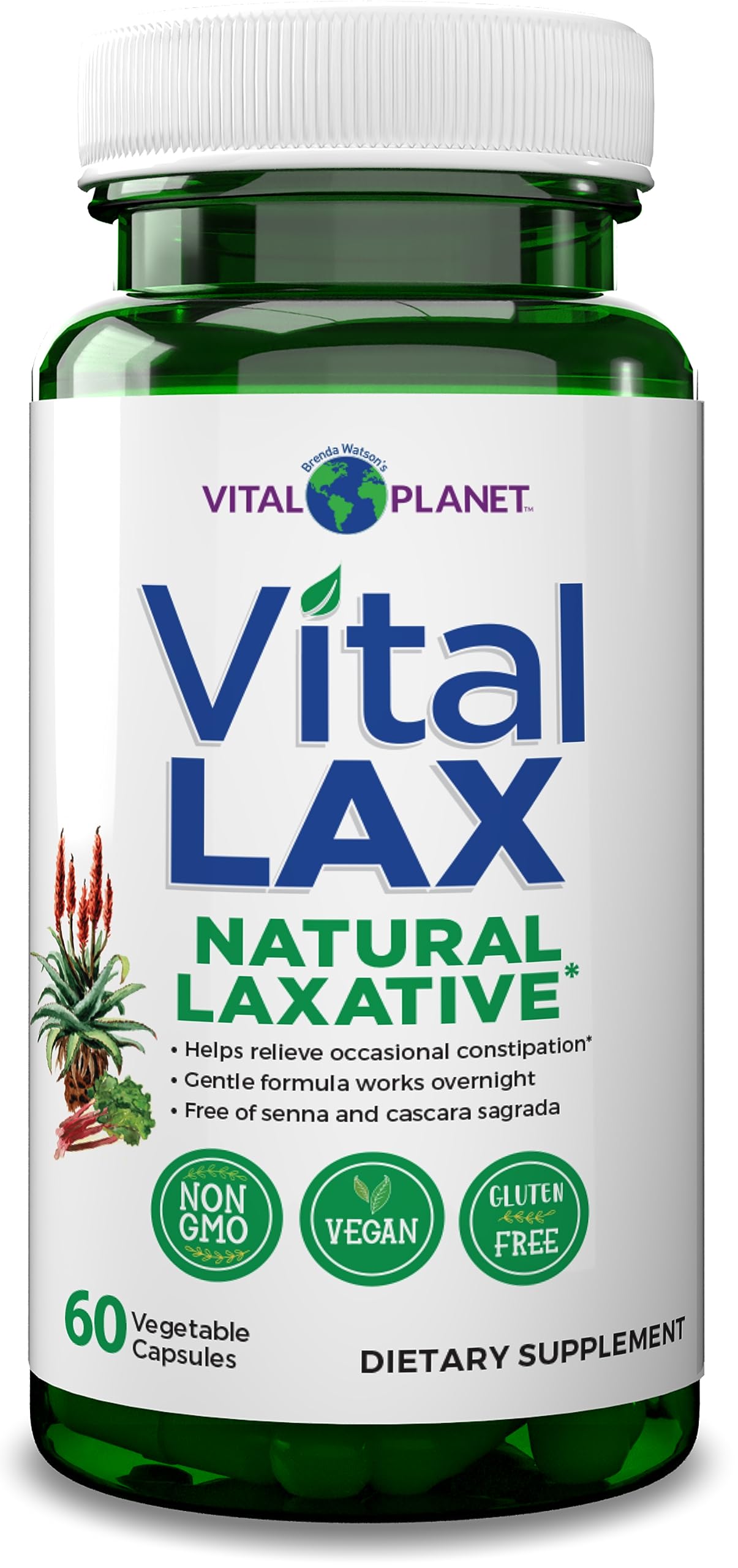 Mua Vital Lax Natural Laxative Colon Cleanse Supplement for Occasional Constipation, with ...