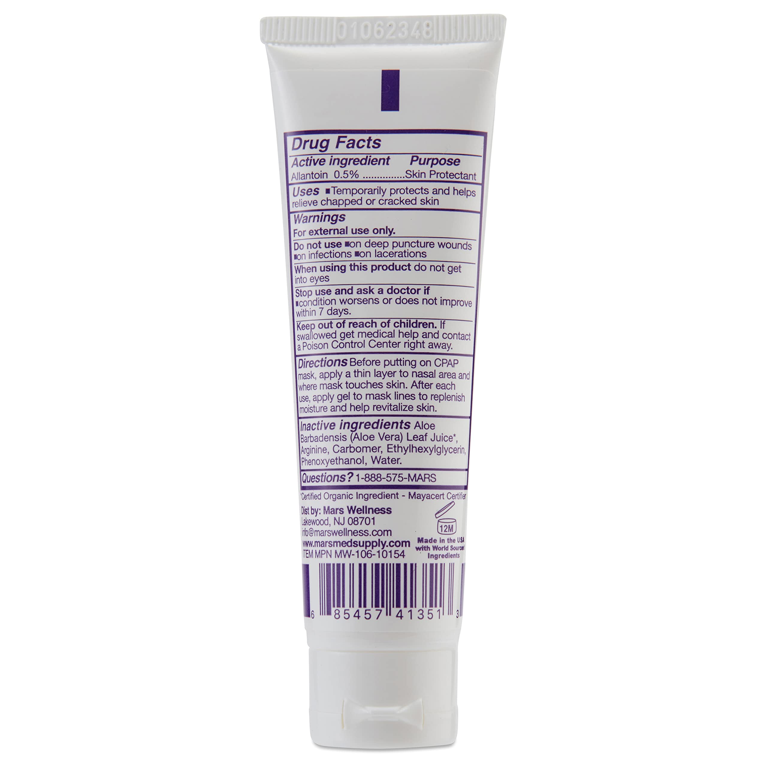 Mua MARS WELLNESS CPAP Gel Skin Protectant – Soothing and Made in USA ...