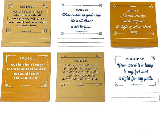 Study Bible Sticky Notes Super Pack - Scripture Notes for Prayer ...