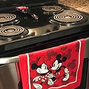 Amazon.com: Disney Oven Mitt Pot Holder & Dish Towel 3 pc Kitchen Set ...