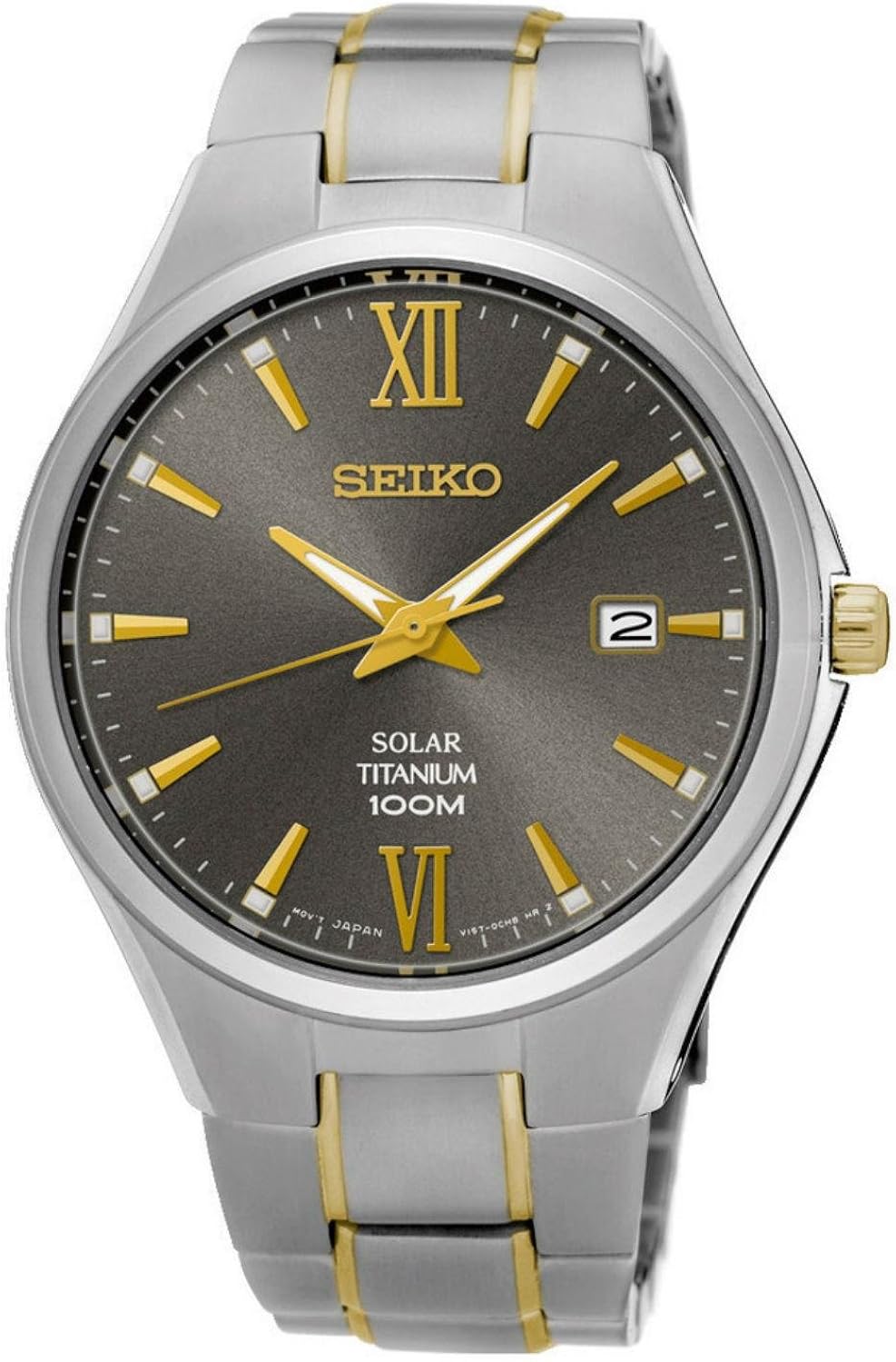 Seiko Solar Titanium Gents Watch: Amazon.es: Relojes