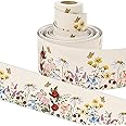 Amazon.com: AnyDesign 65Ft Vintage Wildfloral Bulletin Borders ...