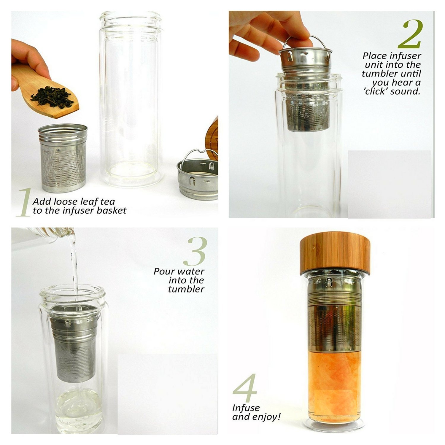 InstaCuppa Infusion Bottles - Quench your thirst the right way!
