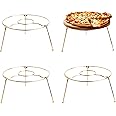 Amazon.com: HOHIYA 4 Pcs 9 Inch Pizza Stand Holder Riser Display ...